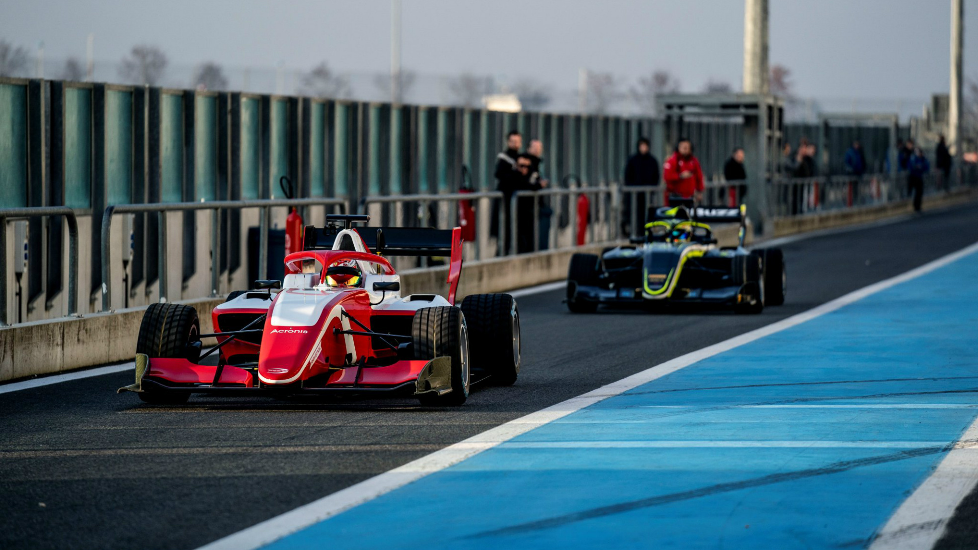 Teams and drivers get first taste of new F3 car for 2019 season ...