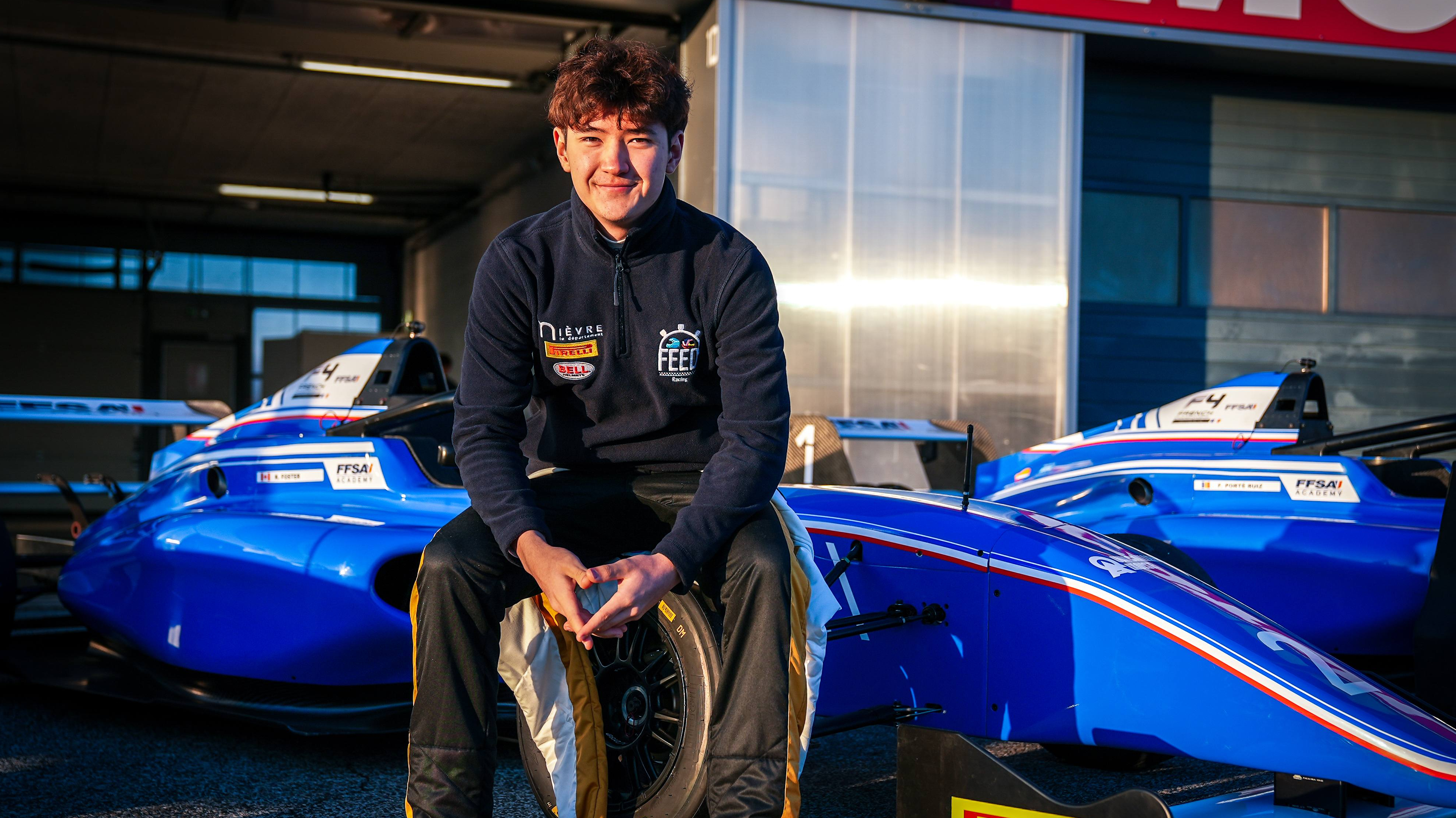 19-year-old French F4 rookie Kevin Foster: ‘Age doesn’t matter as long ...