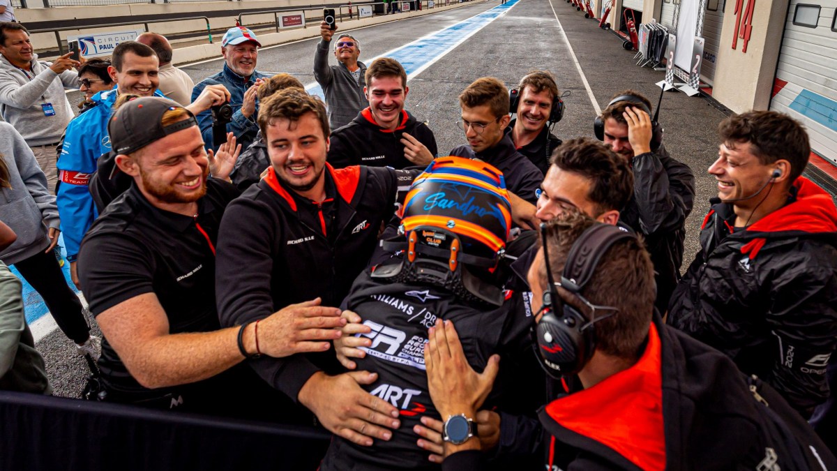 Williams’ protégé Alessandro Giusti: ‘We built something with ART GP ...