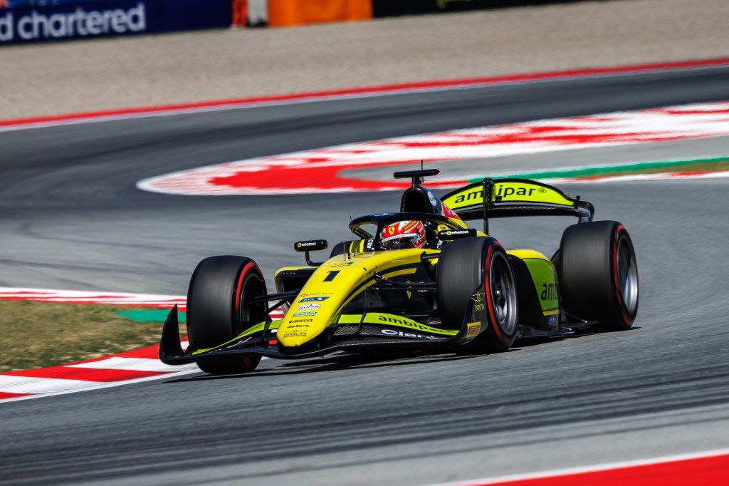 Câmara takes back-to-back poles in Barcelona to continue stunning F2 ...